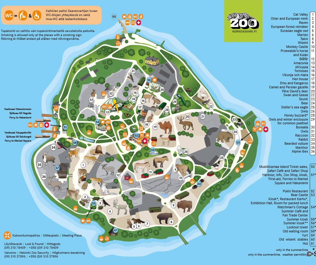 Helsinki Zoo - Korkeasaari Helsinki - Discovering Finland