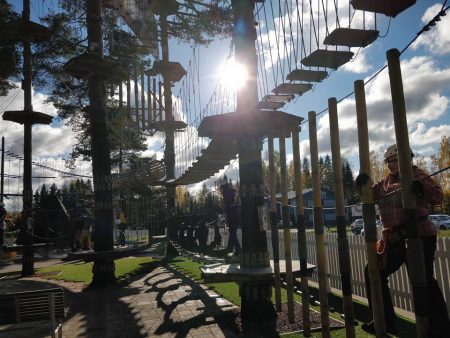 Talma Ski and Talma Adventure Park - Discovering Finland