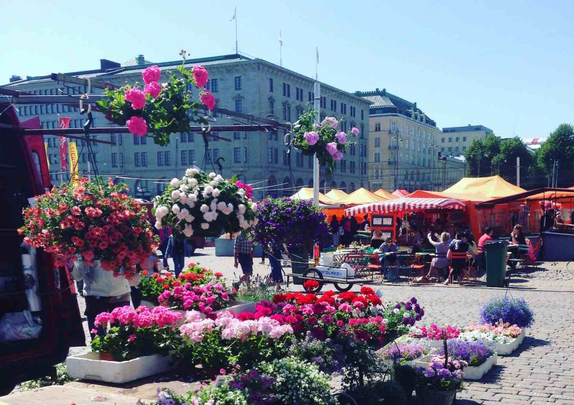 Market Square Helsinki The New Market Square In September 2022 photo