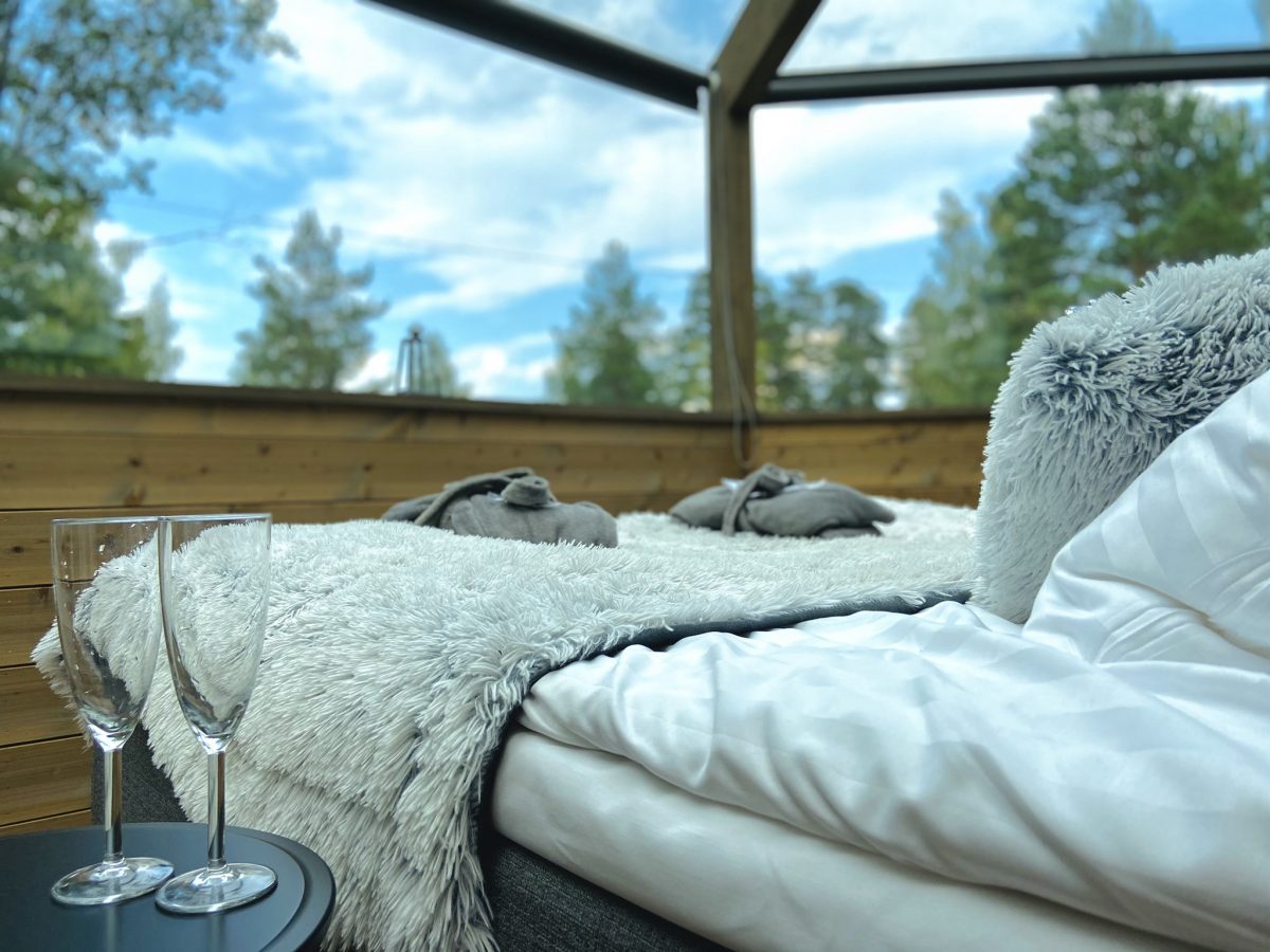 Lomakeskus Revontuli - Northern Lights Resort in Finnish Lakeland